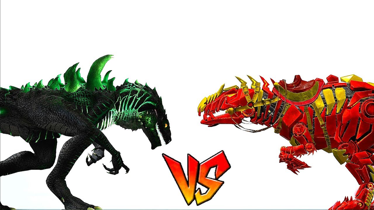 Ark Survival - GODZILLA vs GIANT BIONIC GIGA [Ep.35] - YouTube