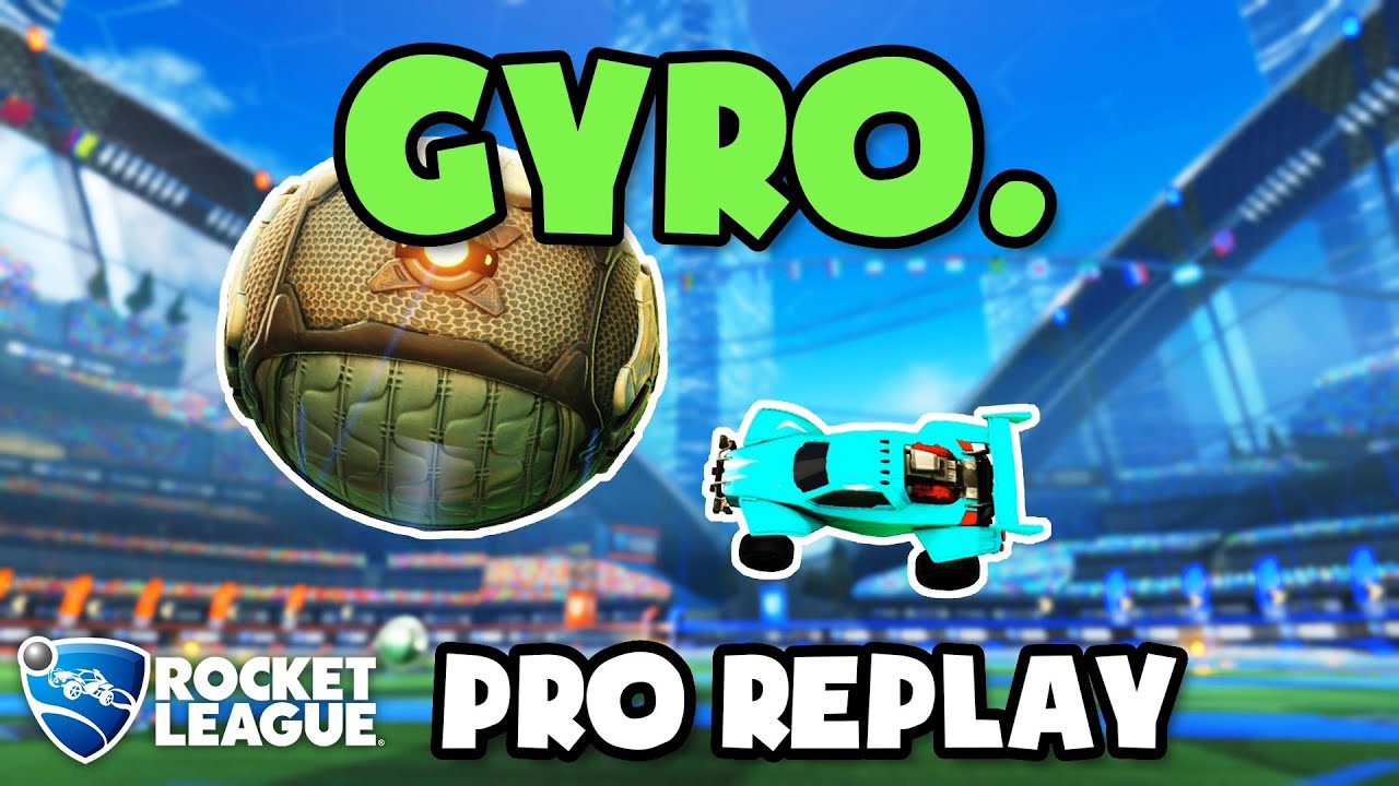 Gyro. Pro Ranked 3v3 POV #86 - Rocket League Replays - YouTube