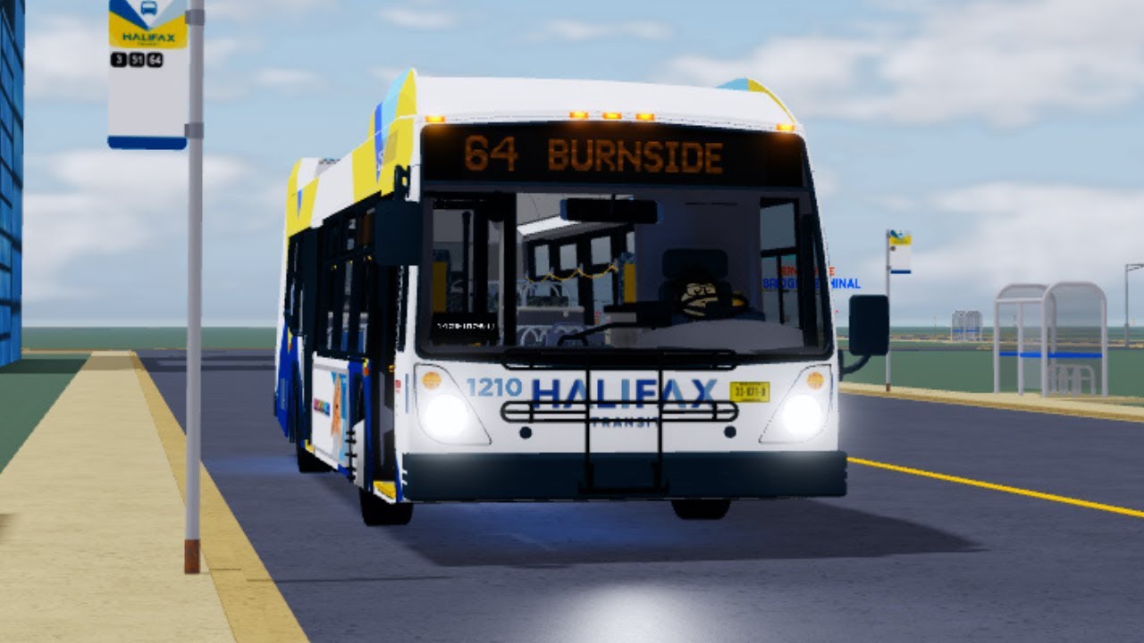 Halifax Transit (Roblox) | 2016 Novabus LFS 4th-Gen [#1210] on the ...