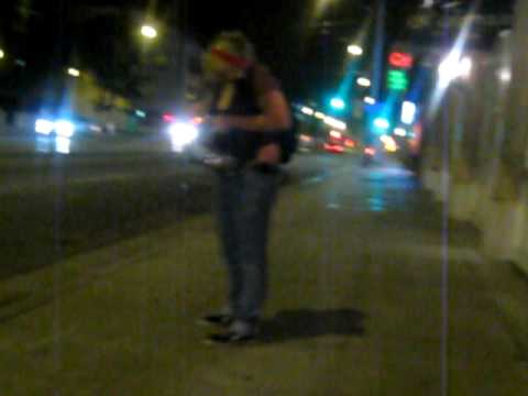 drunk in downtown san jose - YouTube