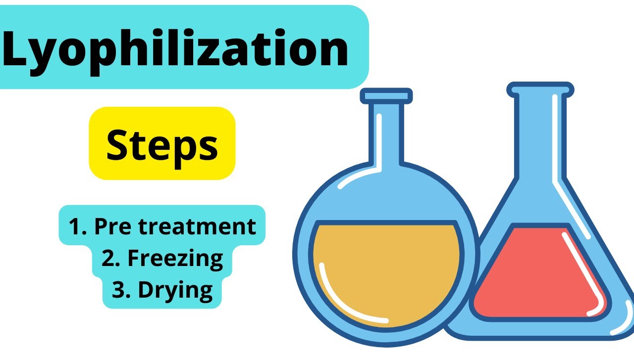 LYOPHILIZATION | Freeze drying | pharmacy Technician Category B diploma ...