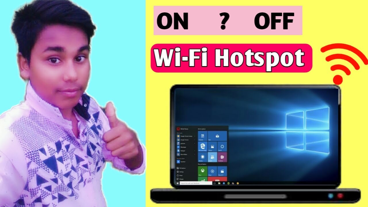 How to Create Enable a Wifi Hostpot network in computer and laptop ...