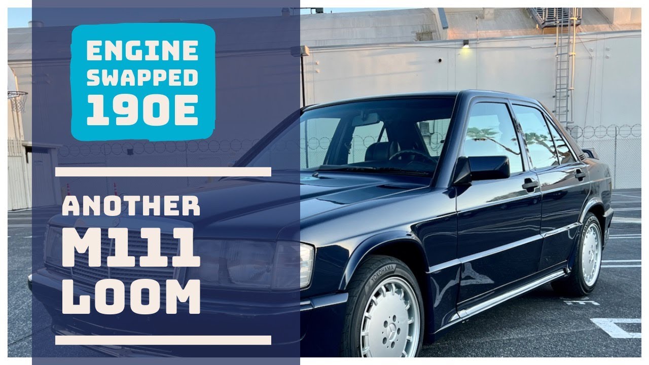 Another one?! Yep! / M111 swapped 190e gets DR Loom - YouTube