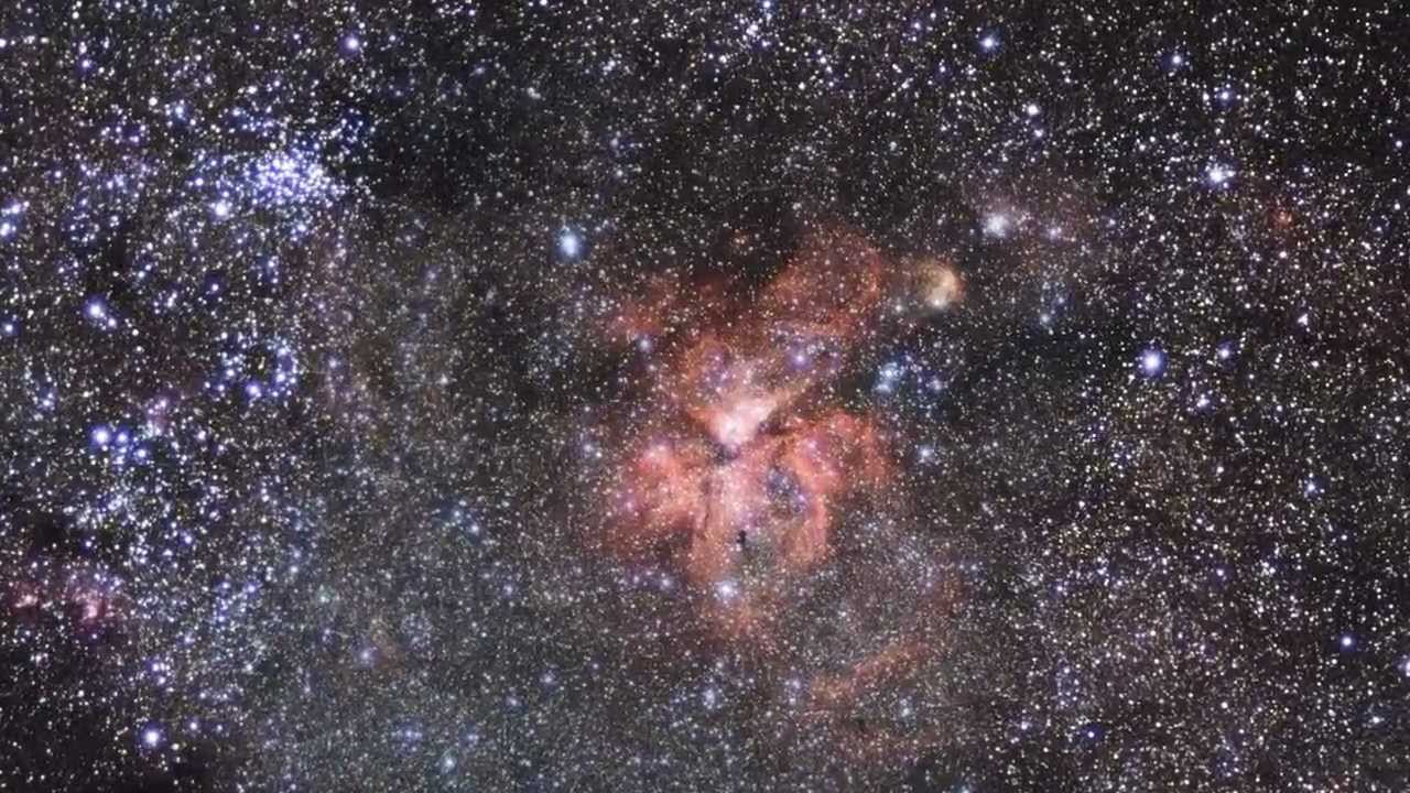 Carina Nebula Infrared