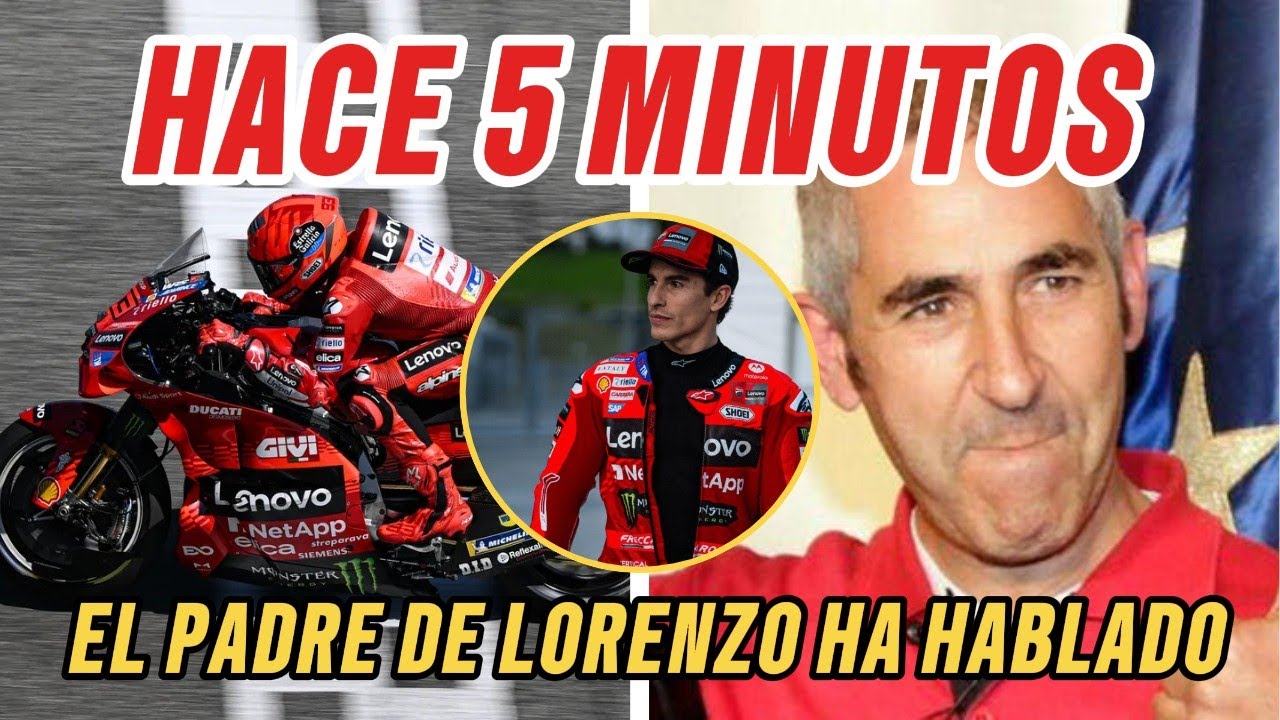 💥 ¡ÚLTIMA HORA! CHICHO LORENZO LANZA LA BOMBA: "MARC MÁRQUEZ ES ...