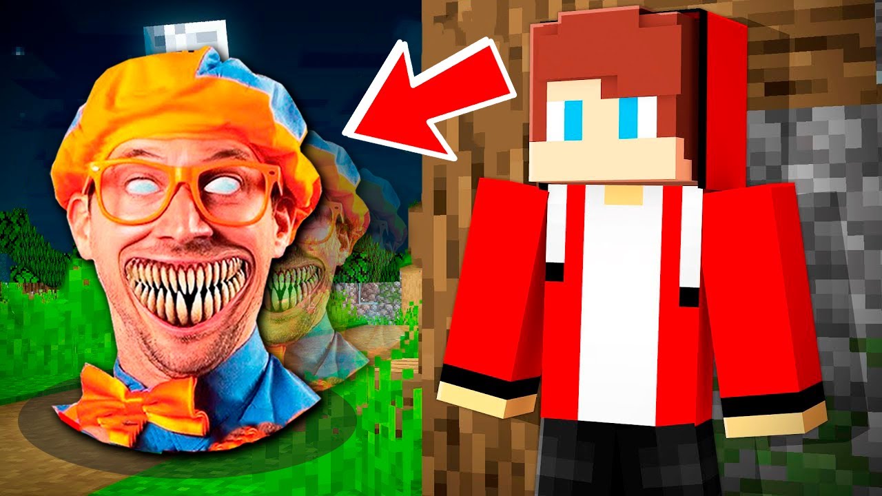 BLIPPI.EXE Takes on JJ in MINECRAFT'S Biggest Showdown! | Maizen - YouTube