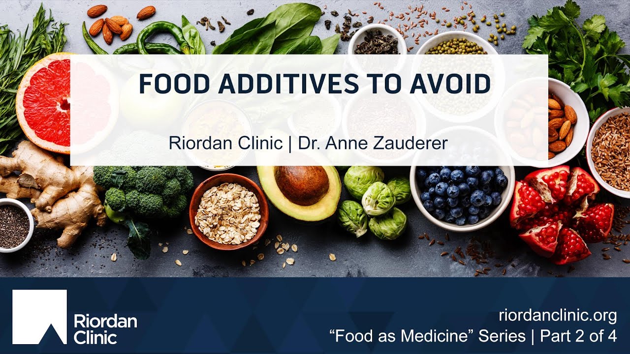 Food as Medicine (Part 2) - Food Additives to Avoid - YouTube