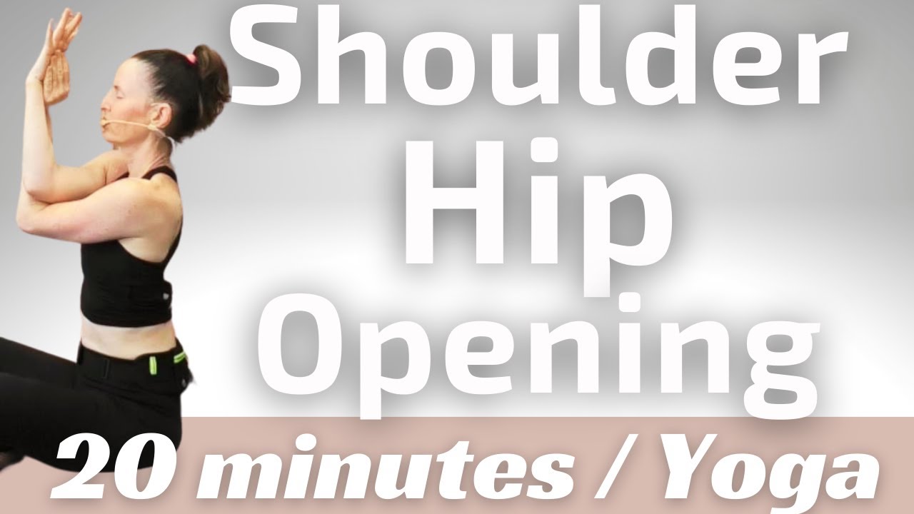 Shoulder And Hip OPENING Yoga ️Easy To Follow ️Improve Your Flexibility ...