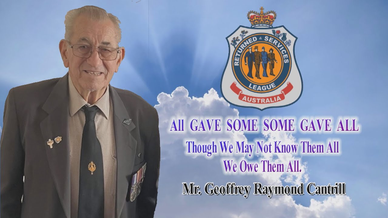 Geoffrey Raymond Cantrill Full Video - YouTube