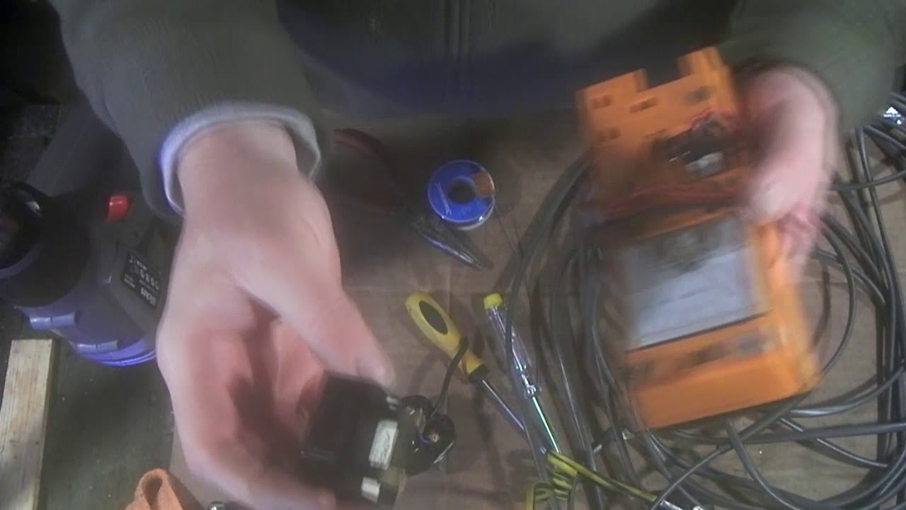 How to repair a vacuum cleaner flex cable lead - YouTube