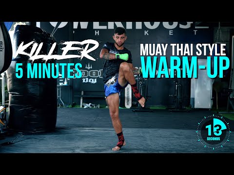 Killer 5 Minute Muay Thai Warm-Up | Follow-Along in 4K HD