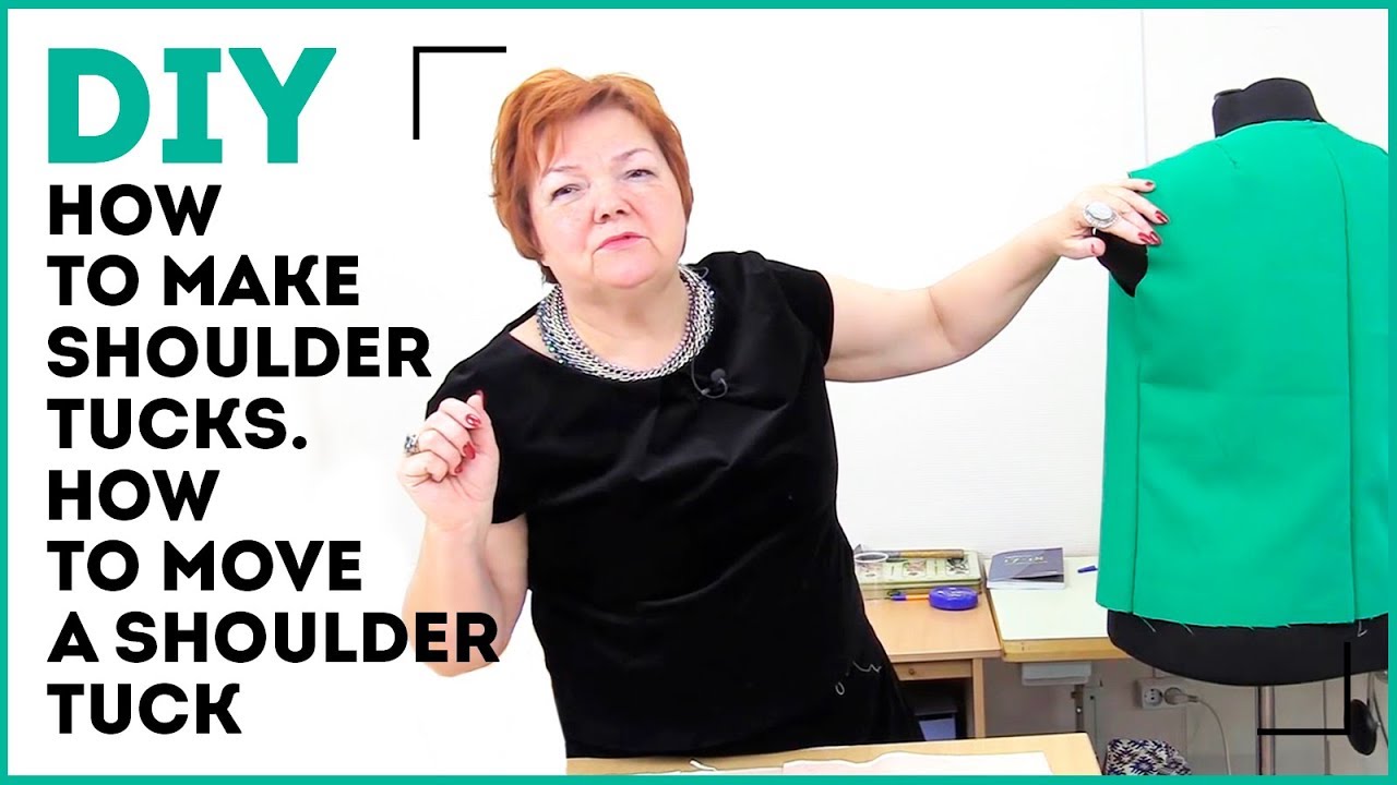 DIY How To Make Shoulder Tucks How To Move A Shoulder Tuck Sewing diy-how-to-make-shoulder-tucks-how-to-move-a-shoulder-tuck-sewing