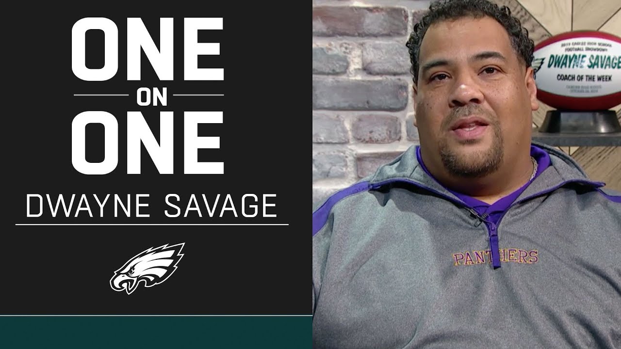 Dwayne Savage Talks Being Named Eagles' High School Coach of the Year ...