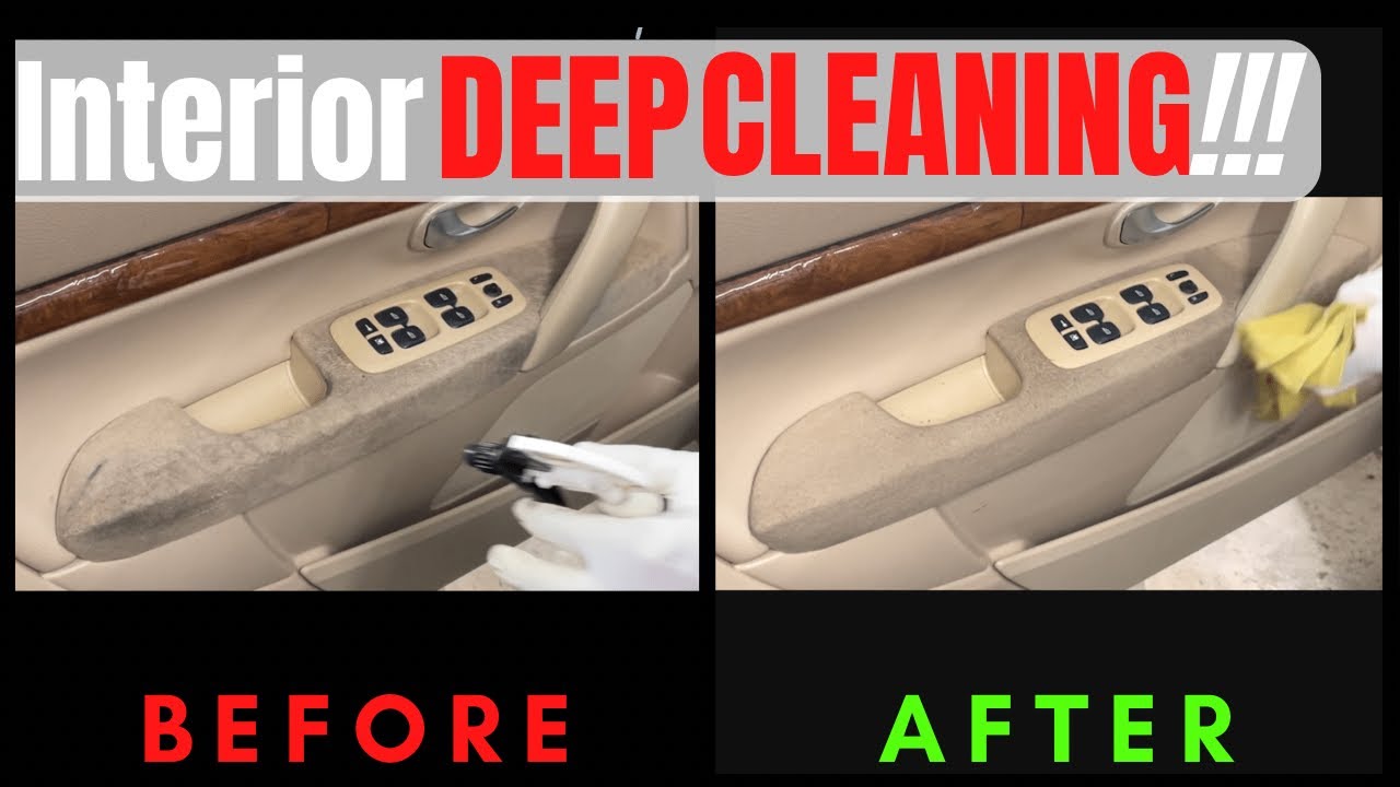 Deep Cleaning My Dirty Work Volvo - YouTube