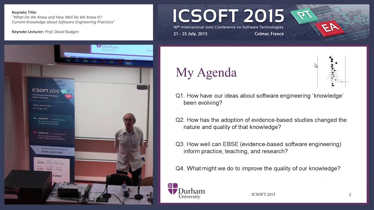 “What Do We Know and How Well Do We Know It? Current Knowledge…” Prof ...