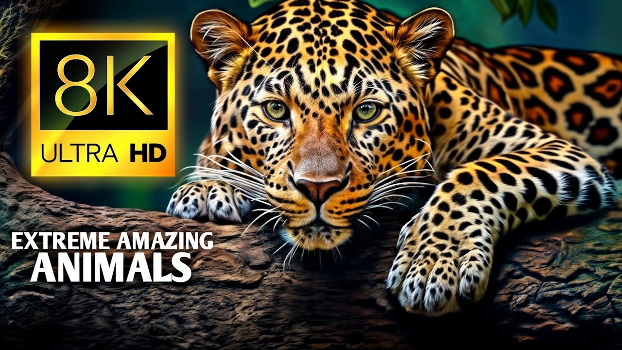 Extreme Amazing Animals 8K Video Ultra Hd 60Fps - Most Beautiful ...