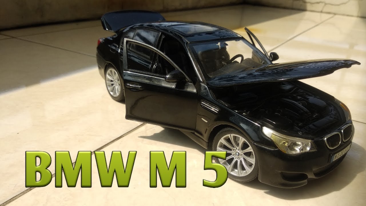 BMW M5 SCALE 1:18 - YouTube