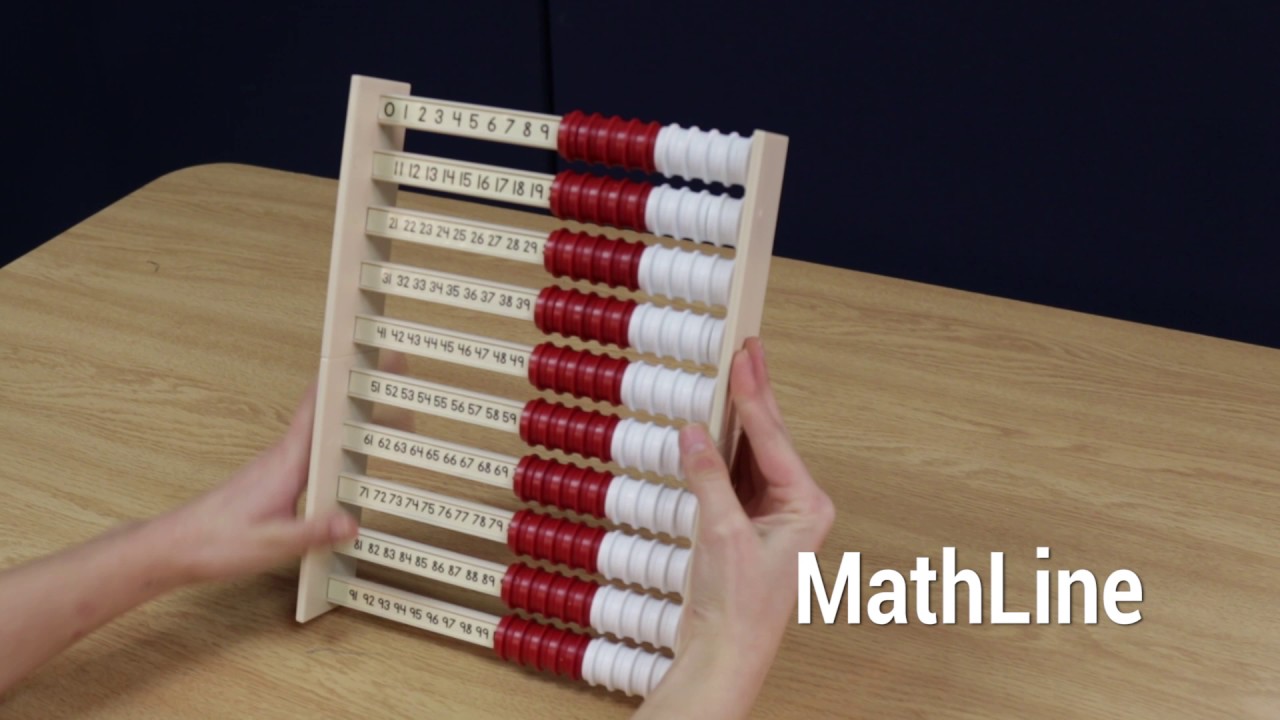 RekenMathLine100 : Rekenrek + MathLine for 1st and 2nd grade math - YouTube
