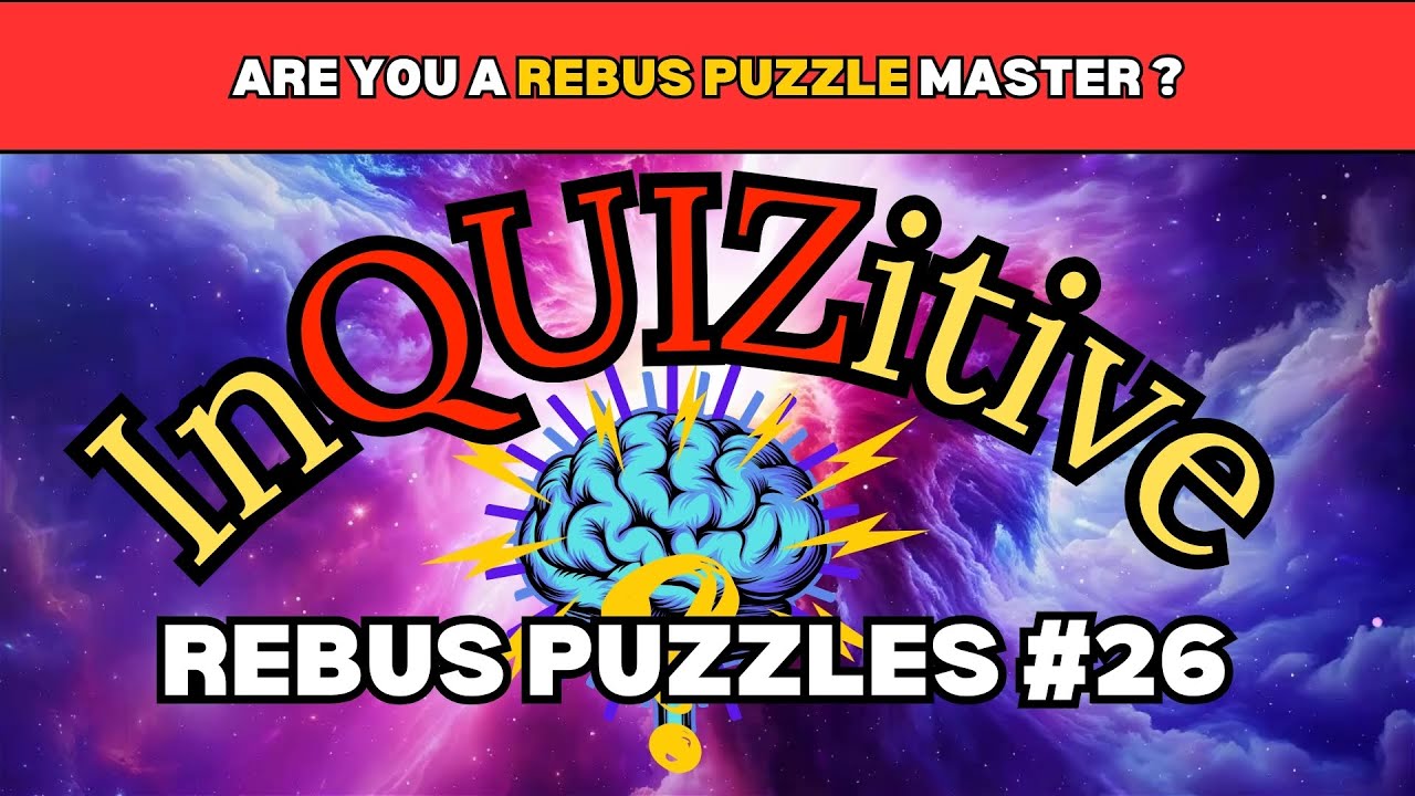 Only Real Geniuses Can Solve All These Rebus Puzzles! - YouTube