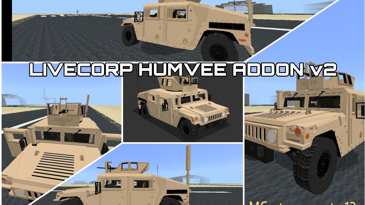 LIVECORP DEFENSE HUMVEE_1151 MOD ADDON Variant official released ...