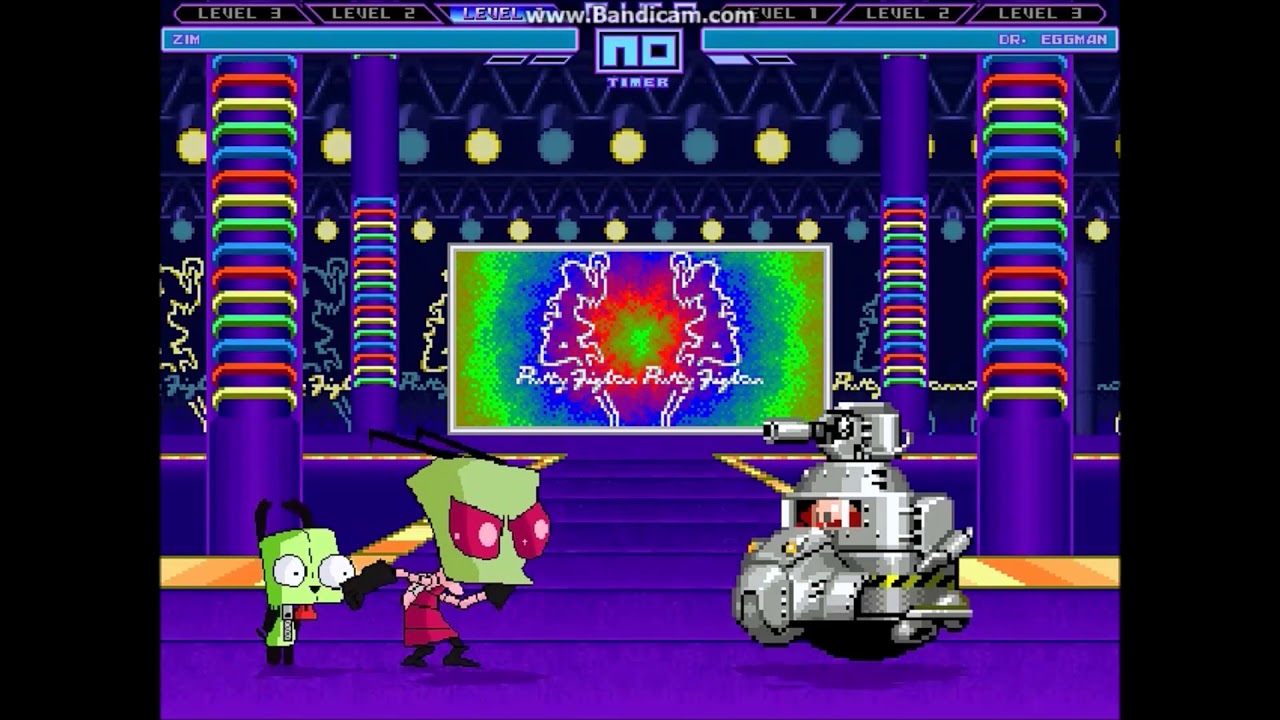 MUGEN - Invader Zim vs Dr Eggman - YouTube