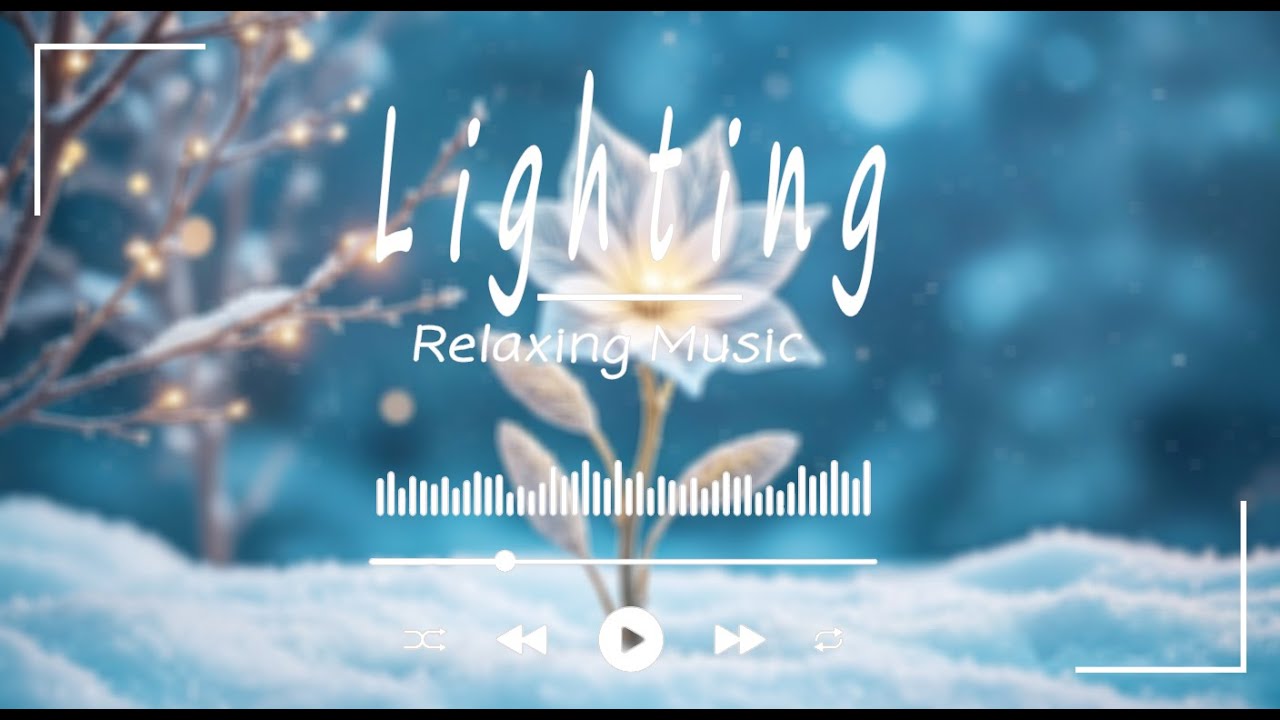 Soft piano with gentle ambient textures, calm and soothing, relaxation ...