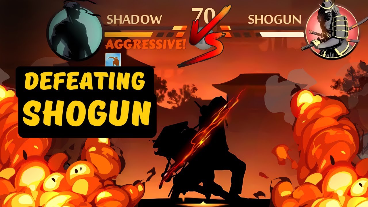 Try to Beat Every Single Nostalgic Boss Of Shadow Fight 2 !! Shogun ...