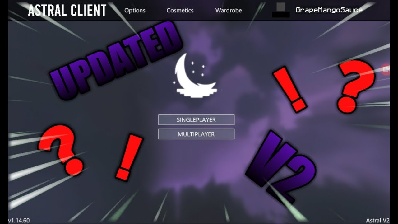 Astral Client has updated!!?! (V2) || Minecraft Texture Pack/Client ...