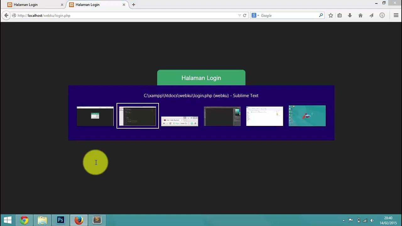 Membuat Tampilan Halaman Login Keren | PWEB C1:E2 - YouTube