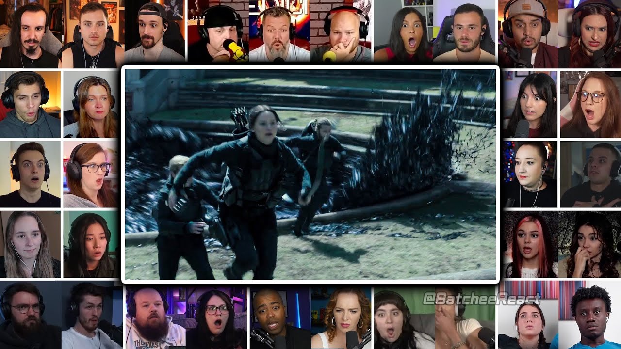 Oil Flood Scene | The Hunger Games: Mockingjay Part 2 (2015) Reaction ...