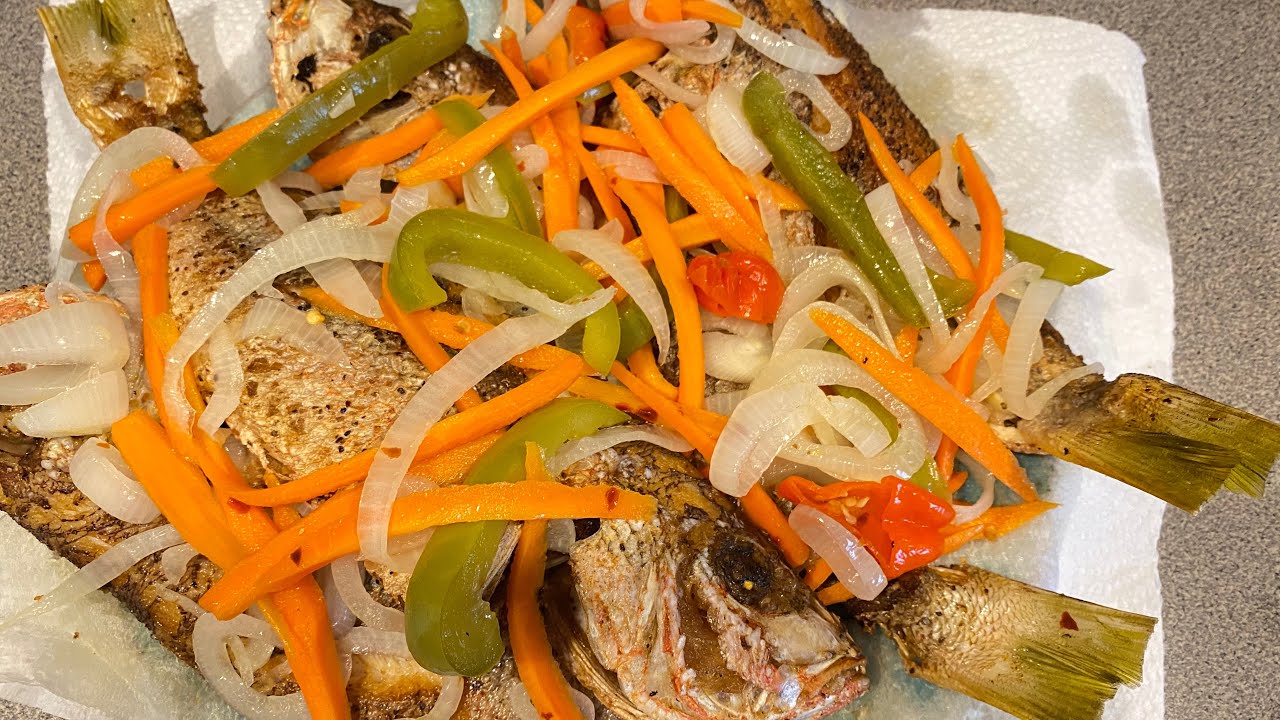 Cooking Sunday Dinner **Jamaican Escovitched Fish** - YouTube