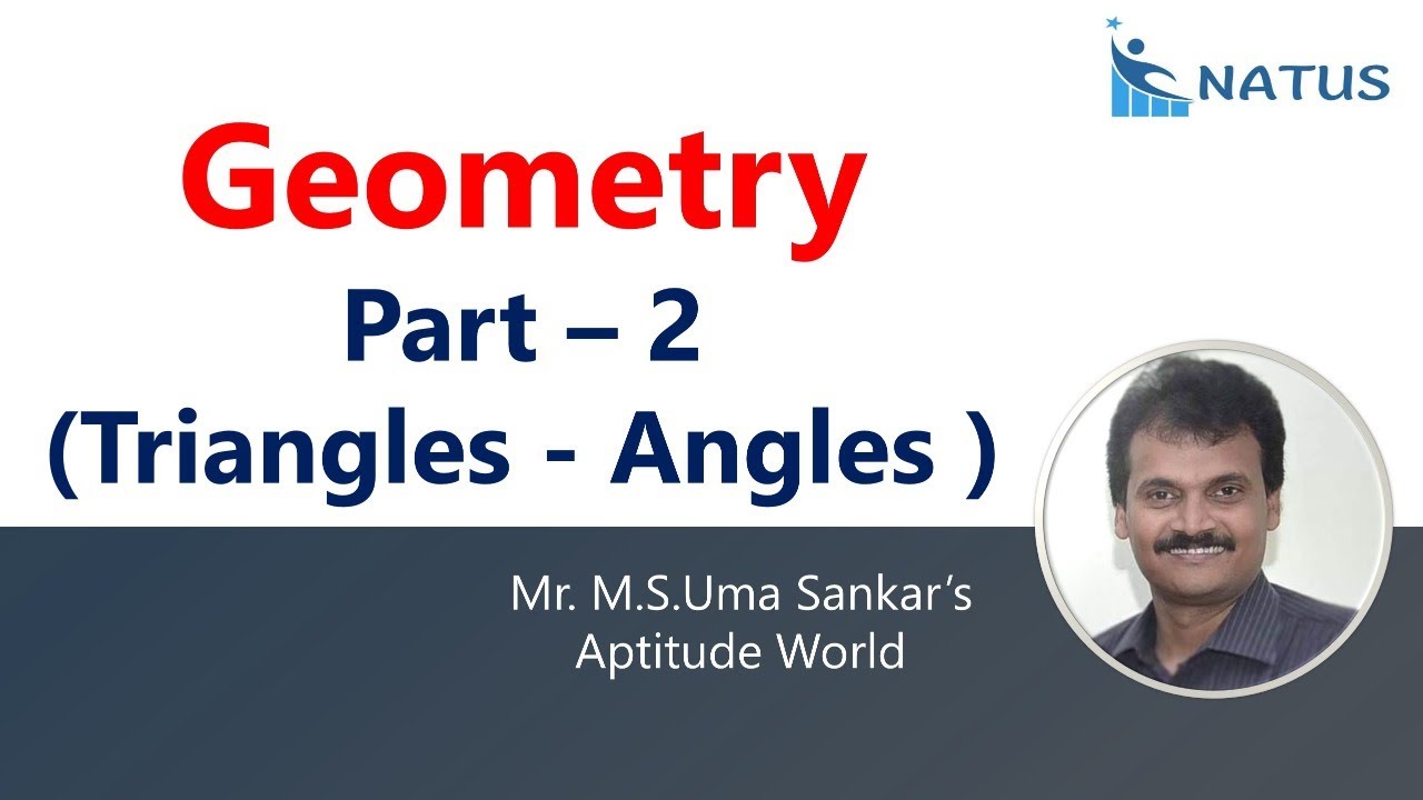 Geometry - 2 (Triangles - Angles) - YouTube