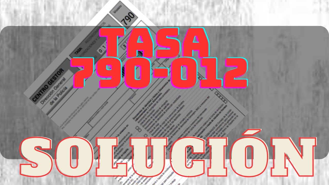 Cómo Descargar TASA 790 012 Con Un Error de Red [☑️ SOLUCIÓN☑️ ] - YouTube