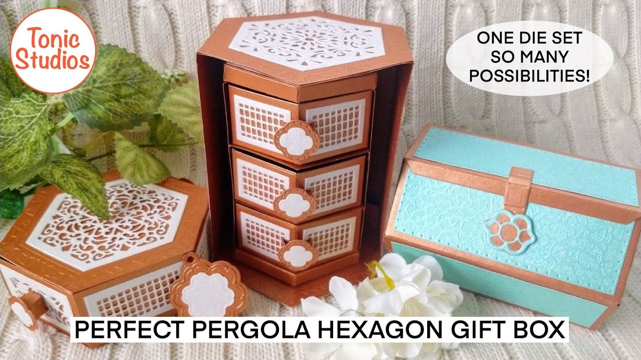 Perfect Pergola Hexagon - So Many Ideas!!! (TONIC STUDIOS) - YouTube