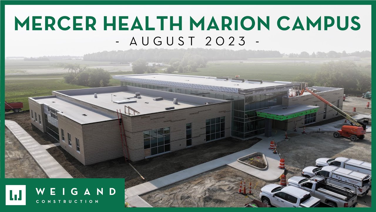 Mercer Health Marion Campus - Construction Update (August 2023) - YouTube