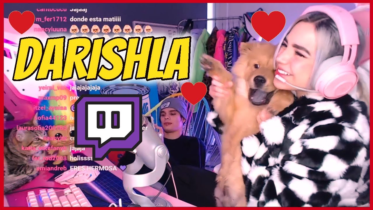 JEARIAN en TWITCH *DARISHLA* / DARIAN MUESTRA su NUEVO SETUP ️💑 - YouTube
