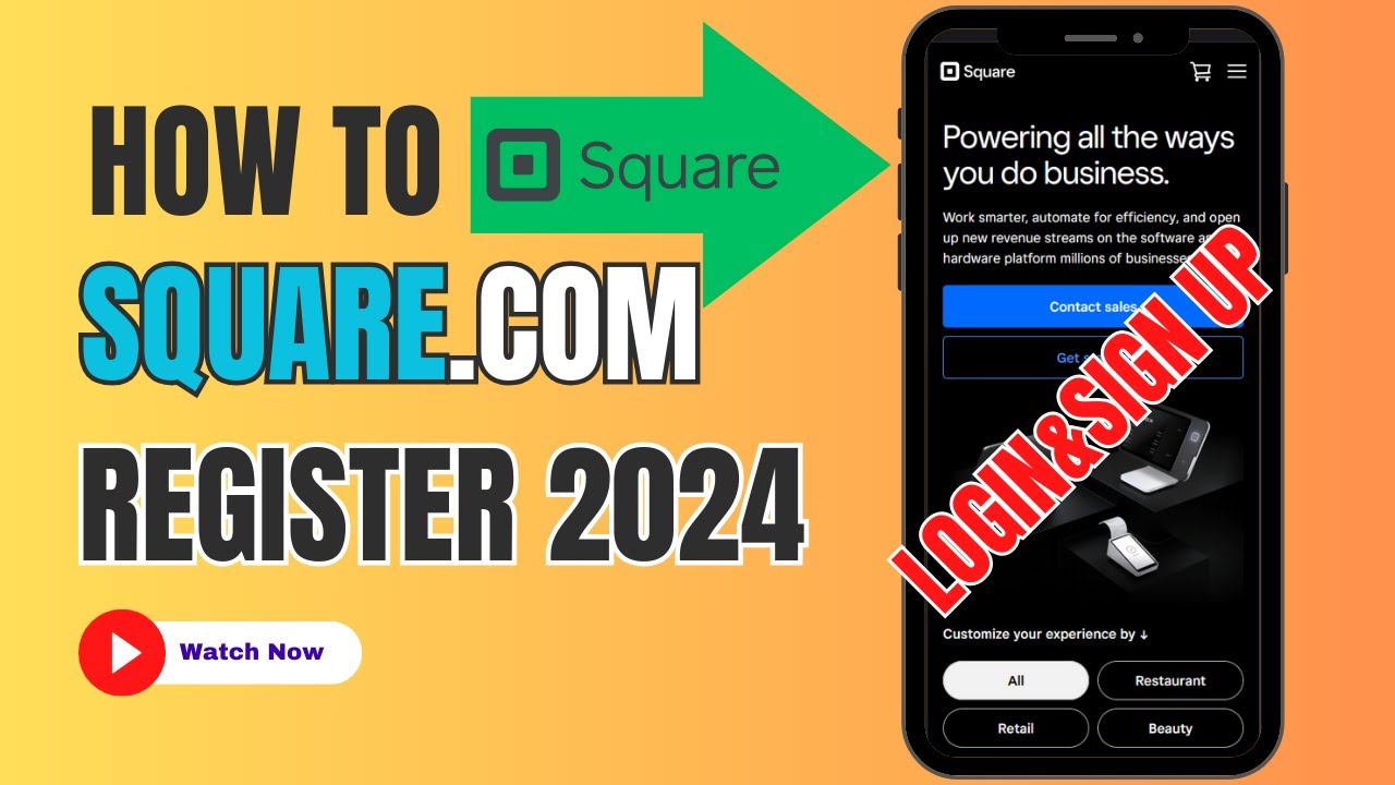 Square Account Sign-up Guide⏬👇 : Easy Steps to Create Square Payment ...