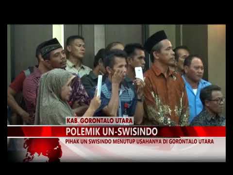MIMOZATV GORONTALO - PIHAK UN SWISINDO MENUTUP USAHANYA DI GORONTALO UTARA