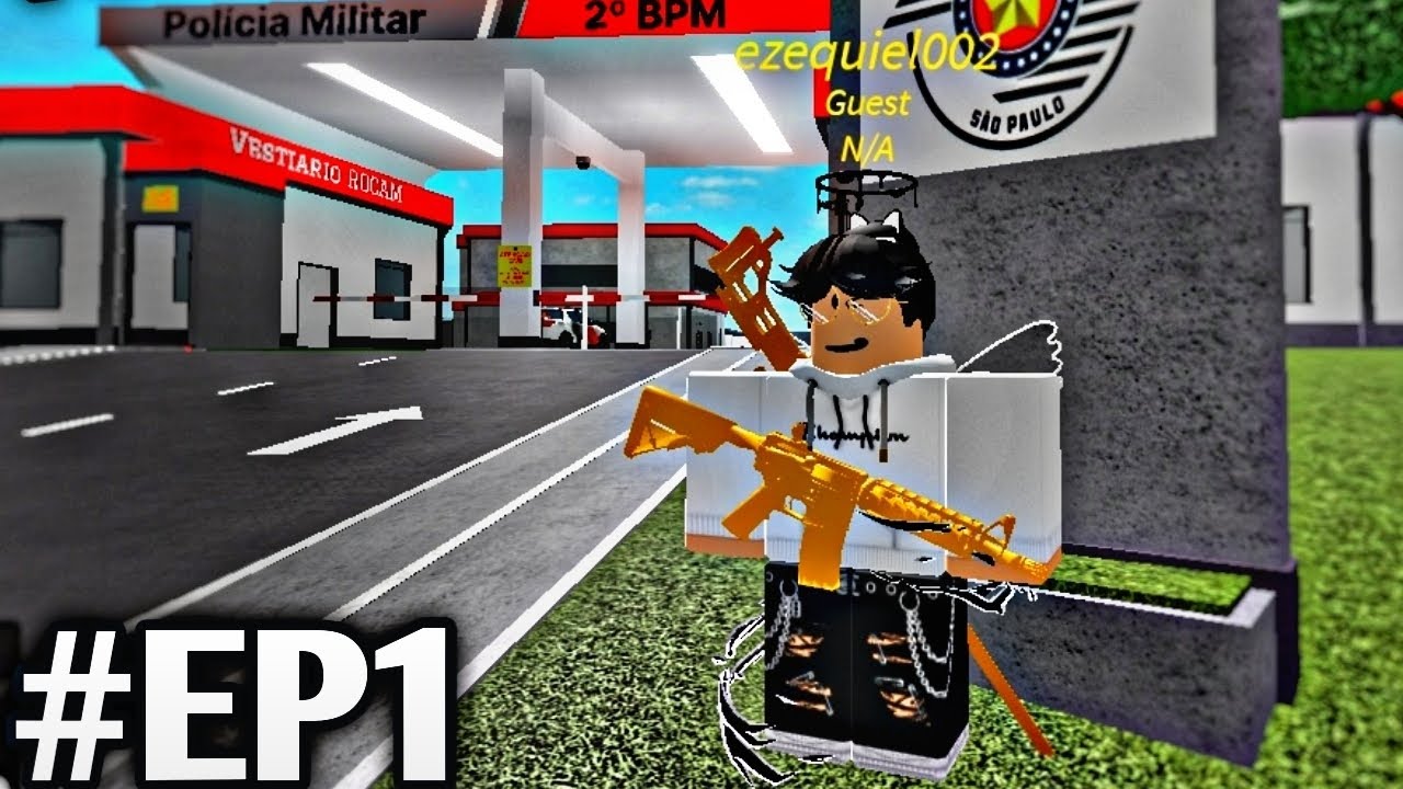 (Roblox) Polícia Militar (RP) #EP1 - YouTube