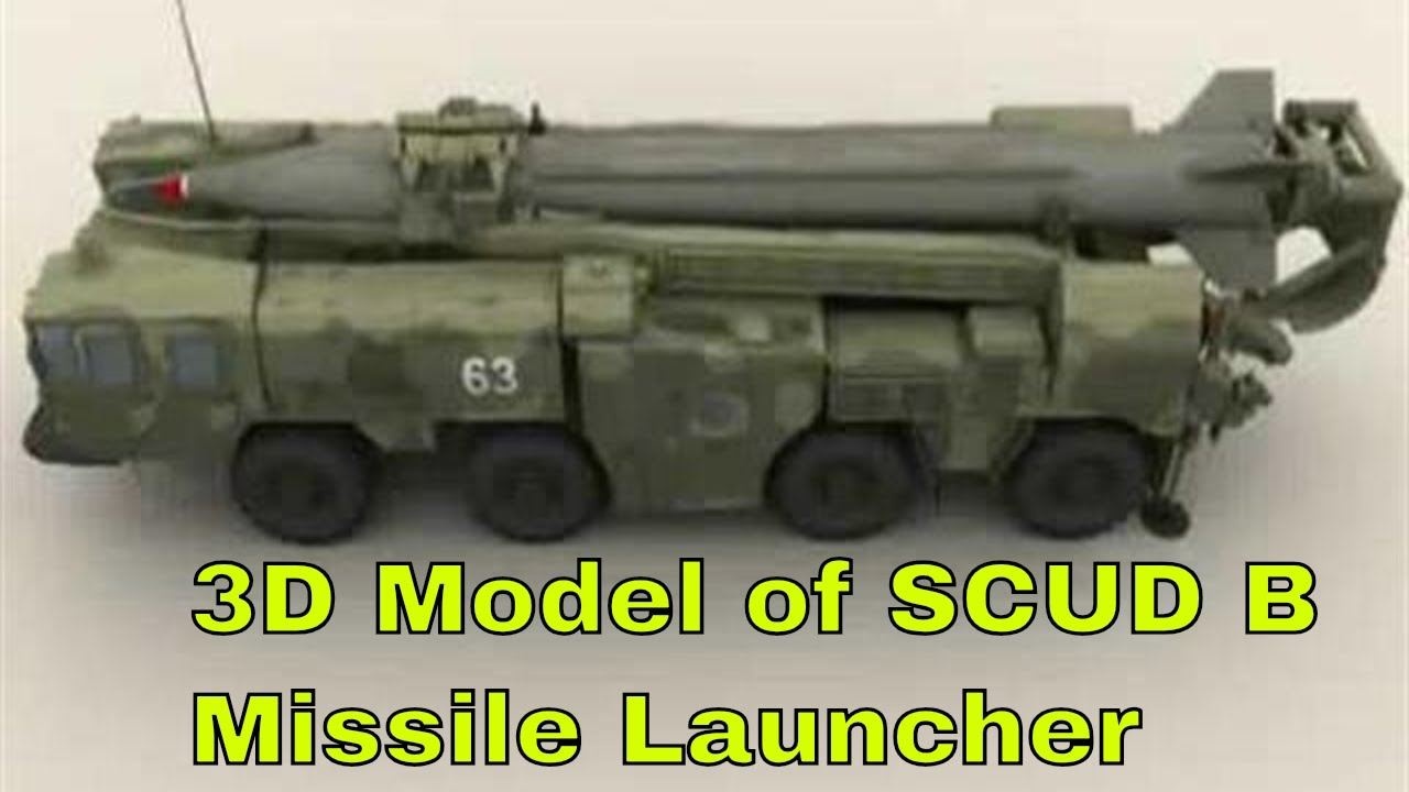3D Model of SCUD B Missile Launcher Review - YouTube
