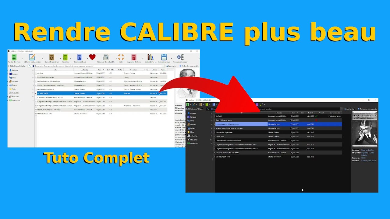 Calibre : Configurer pour rendre plus Beau et plus Puissant (couleur ...