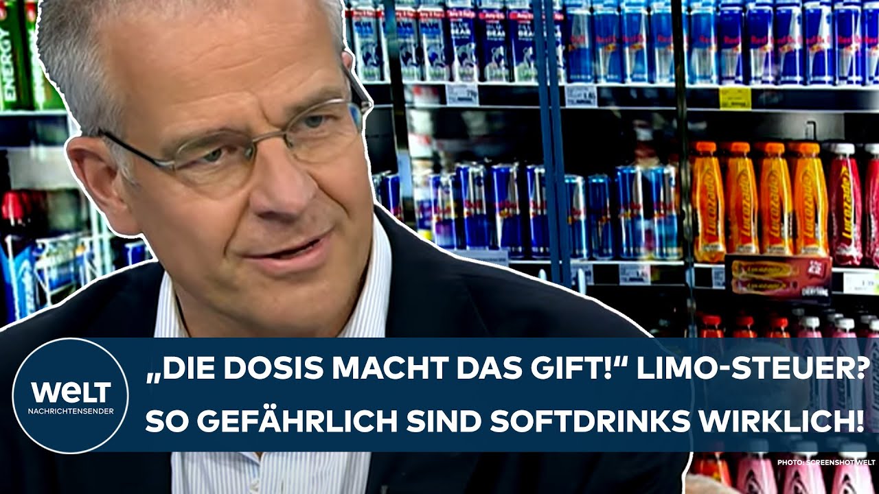 DEUTSCHLAND: "Die Dosis macht das Gift!" Limo-Steuer? Experte verrät ...