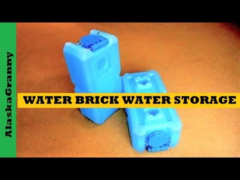 WaterBricks Water Brick Emergency Water Storage For Small Space ...