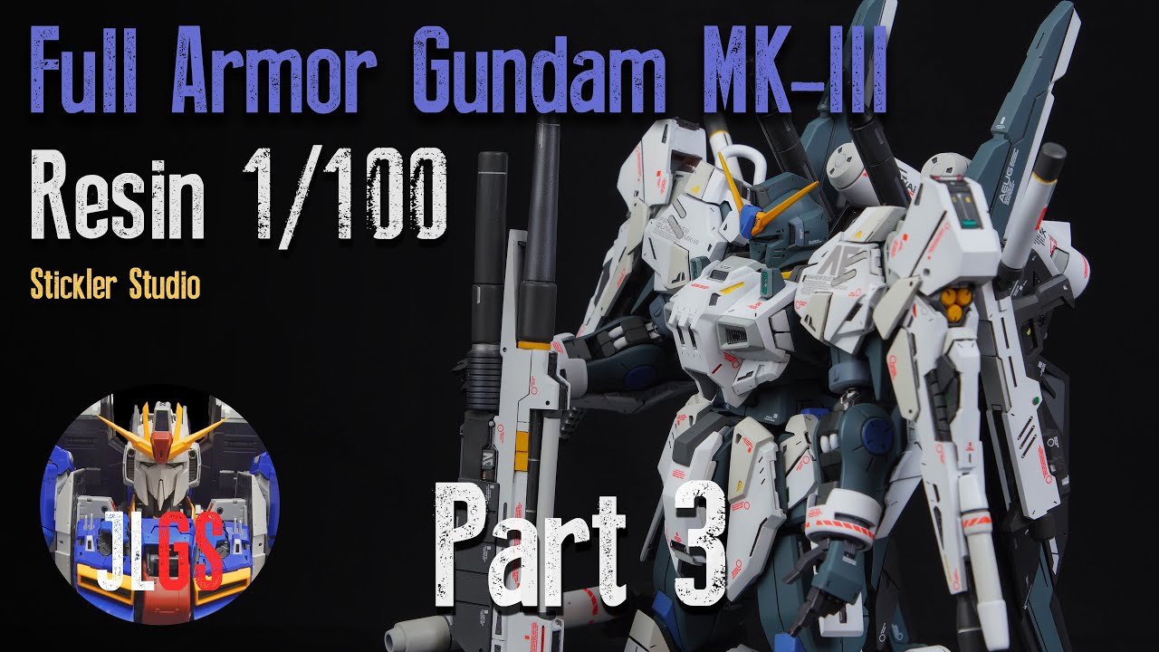 Full Armour Gundam MK-III Resin (FAZZ Colours) Part 3: Finale & Review ...