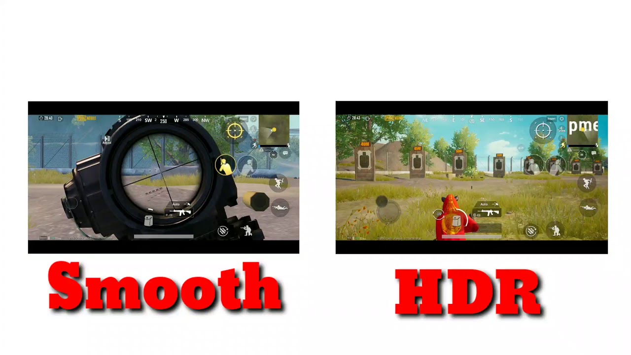 Smooth And HDR Side By Side Comparison - YouTube