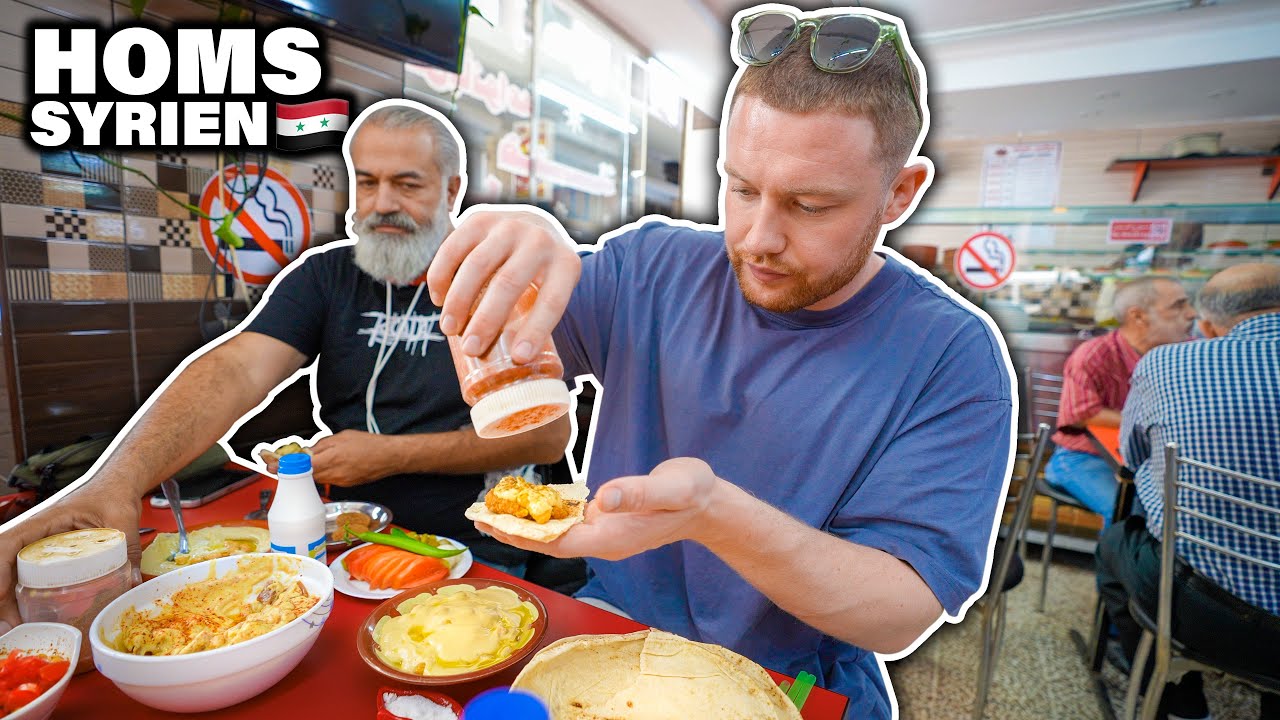 Syrien Food Tour - wir entdecken die Küche von Homs 🇸🇾 - YouTube
