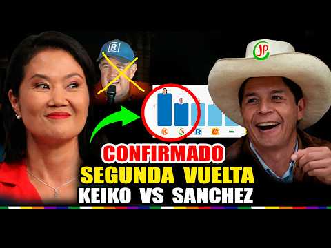 RESULTADO FINAL DE LA ONPE🚨 KEIKO FUJIMORI Y ROBERTO SANCHEZ PASAN A SEGUNDA VUELTA