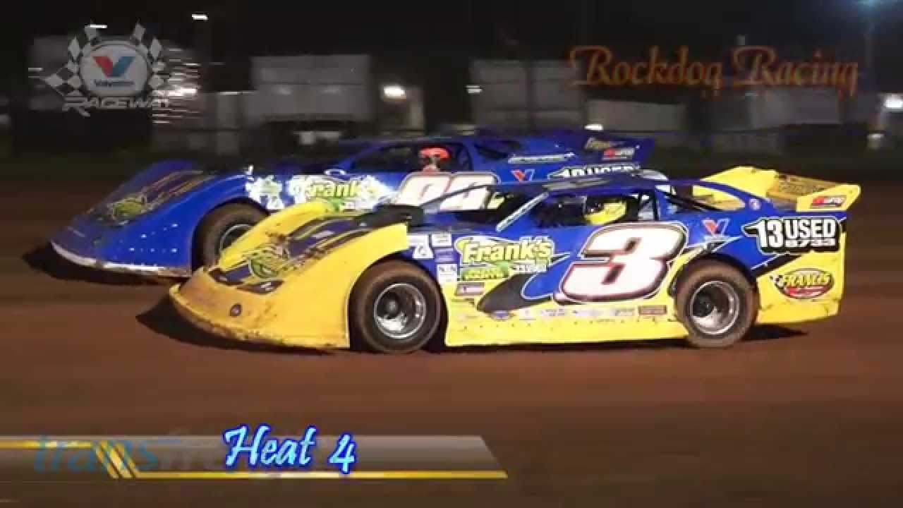 Late Model Heat 4 - March 29th - Valvoline Raceway - Rockdog Racing ...