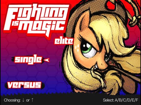 Fighting is Magic: Elite BETA TEST Applejack Story Mode - YouTube