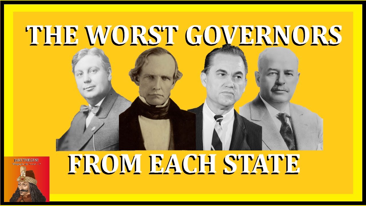 The Worst Governors From Each State, Part 1 | Alabama-Missouri - YouTube
